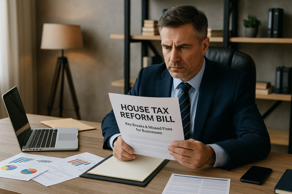 🏛️ House Tax Reform Bill: What Businesses Need to Know - iFindTaxPro